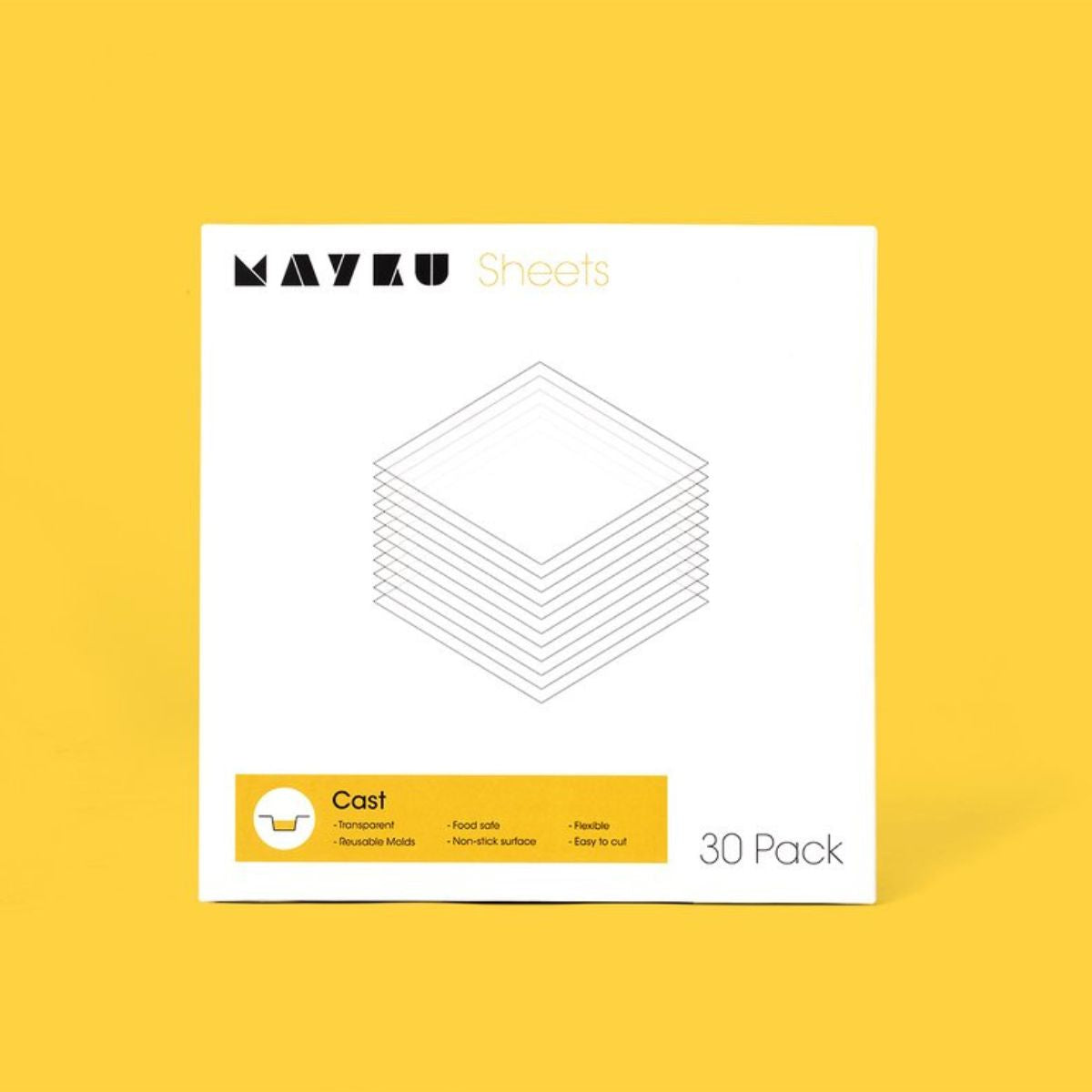 Mayku Clear Sheet - For making reusable molds | Spellroom Studio